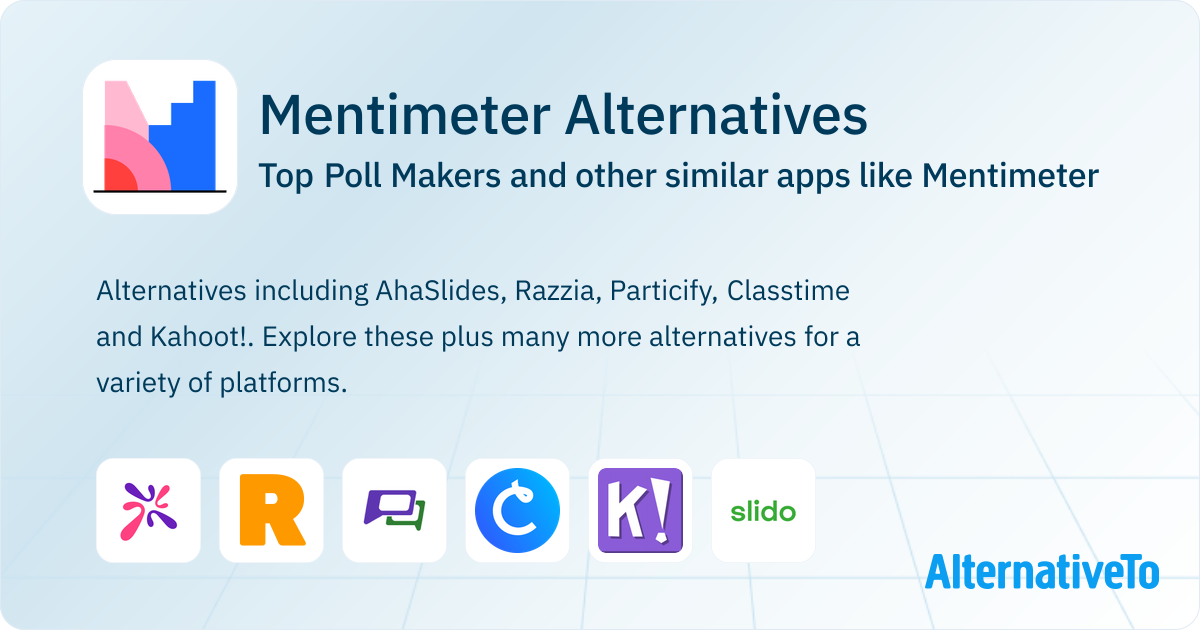 Great Mentimeter Alternatives: Top Poll Makers in 2026 | AlternativeTo