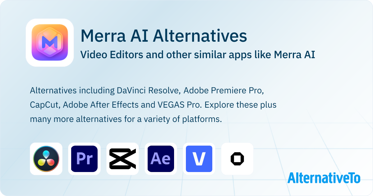 Merra AI Alternatives: Top 12 Video Editors & Similar Websites ...
