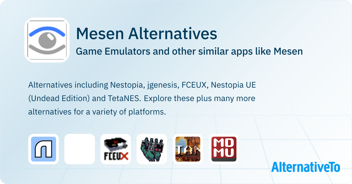 Mesen Alternatives: Top 20 Game Emulators & Similar Apps | AlternativeTo