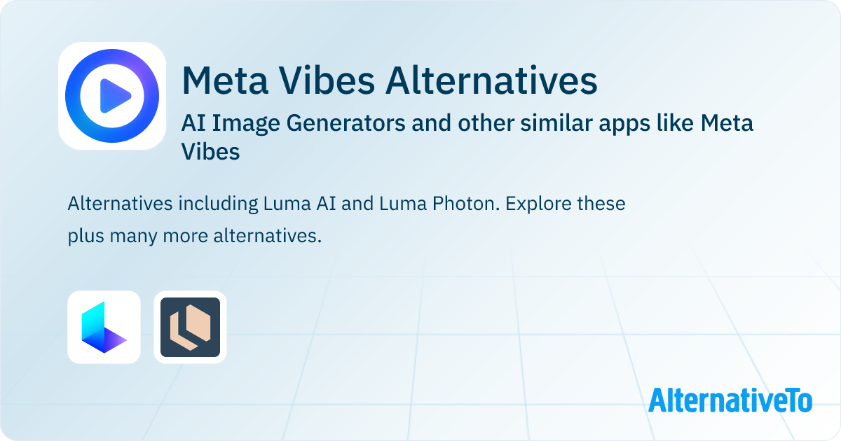 Meta Vibes Alternatives: Top 2 AI Image Generators & Similar Websites ...