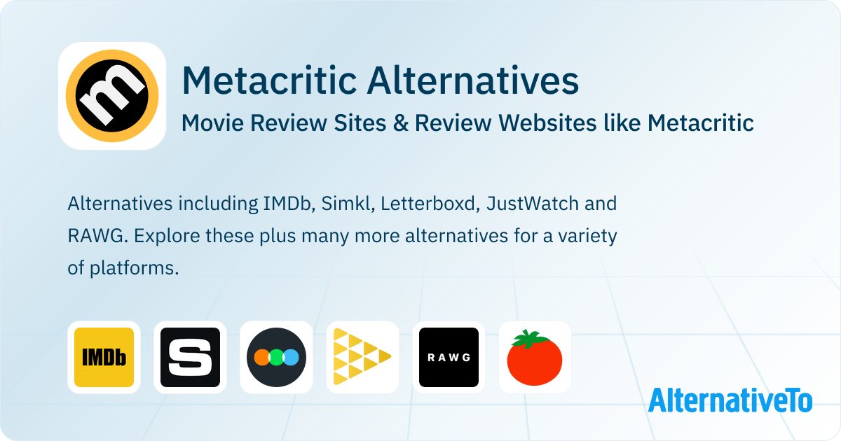 Metacritic Alternatives: Top 12 Movie Review Sites | AlternativeTo