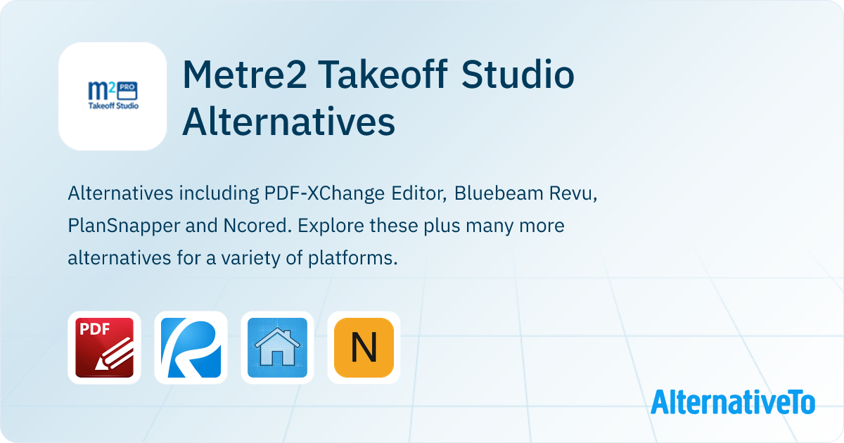 Metre2 Takeoff Studio Alternatives - Explore Similar Software ...