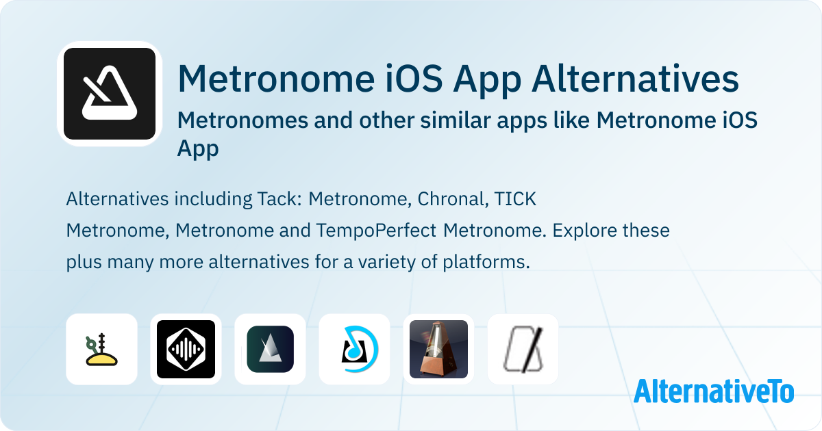 Metronome iOS App Alternatives: Top 21 Metronomes & Similar Apps ...