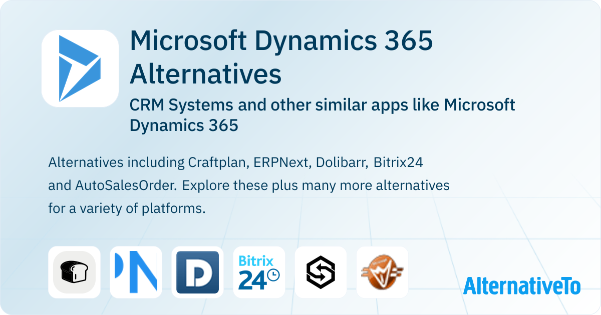 Microsoft Dynamics 365 Competitors: Top 12 Alternative CRM Systems ...
