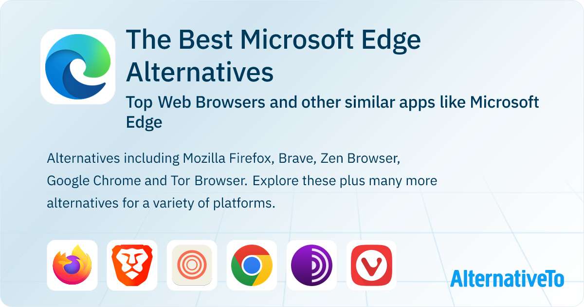 Microsoft Edge Alternatives: Top 12 Web Browsers from the EU ...
