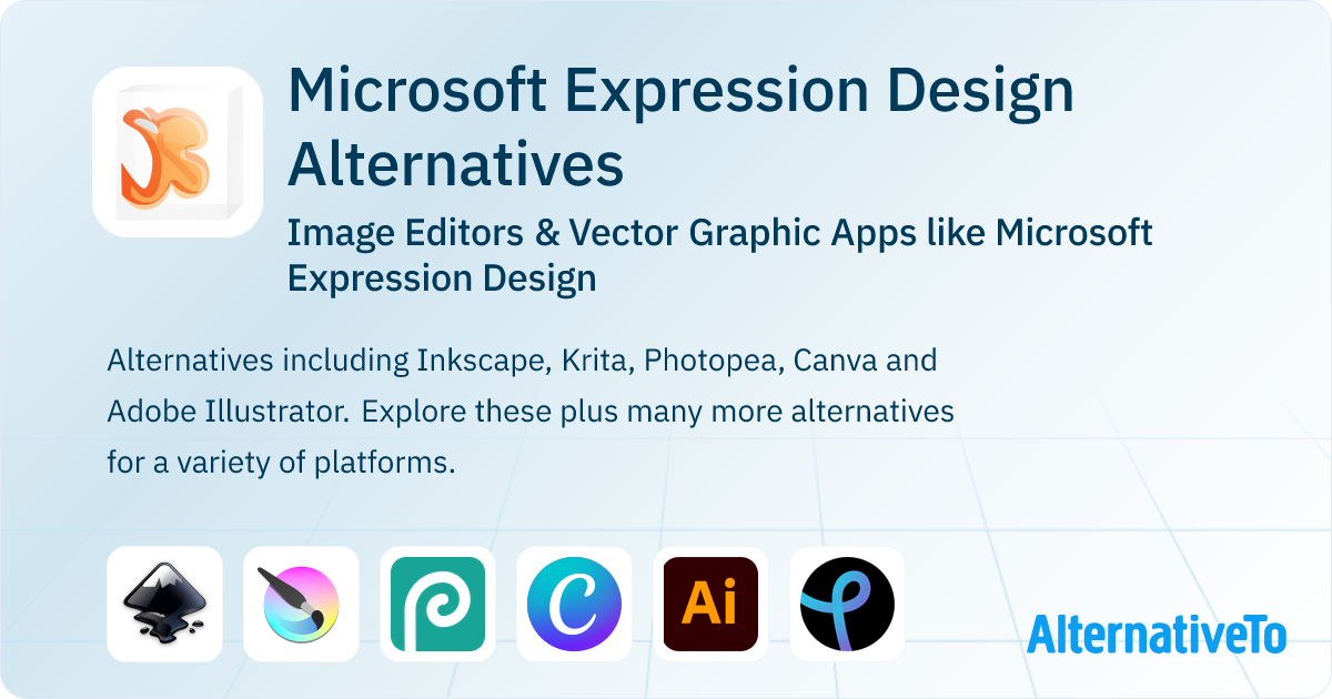 Microsoft Expression Design Alternatives: Top 12 Image Editors ...