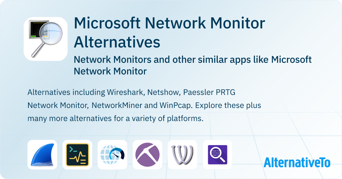 Microsoft Network Monitor Alternatives: Top 12 Network Monitors ...