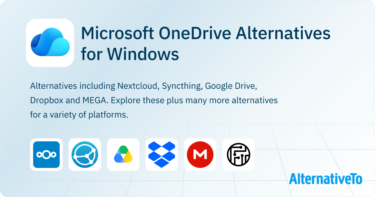 Microsoft OneDrive Alternatives for Windows: Top 12 Cloud Storage ...