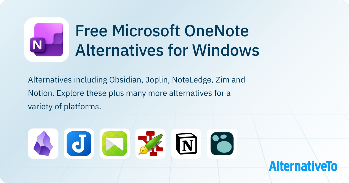Free Microsoft OneNote Alternatives for Windows: Top 12 Note-taking ...