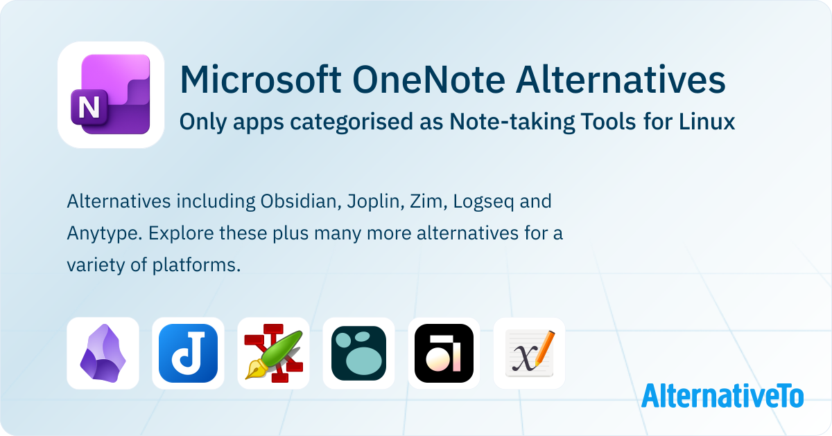 Microsoft OneNote Alternatives for Linux: Top 12 Note-taking Tools ...
