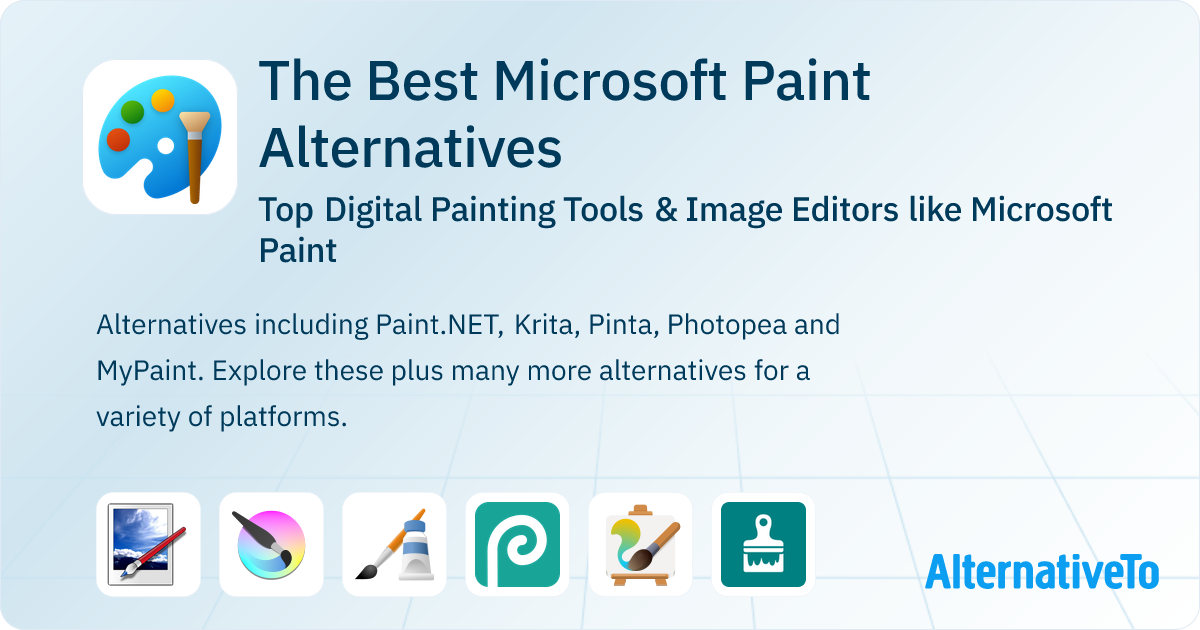 Open Source Microsoft Paint Alternatives: Top 12 Digital Painting Tools ...