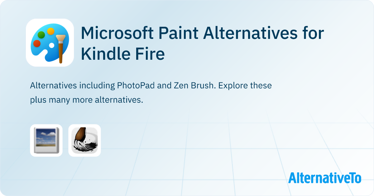 Microsoft Paint Alternatives for Kindle Fire: Top 2 Digital Painting ...