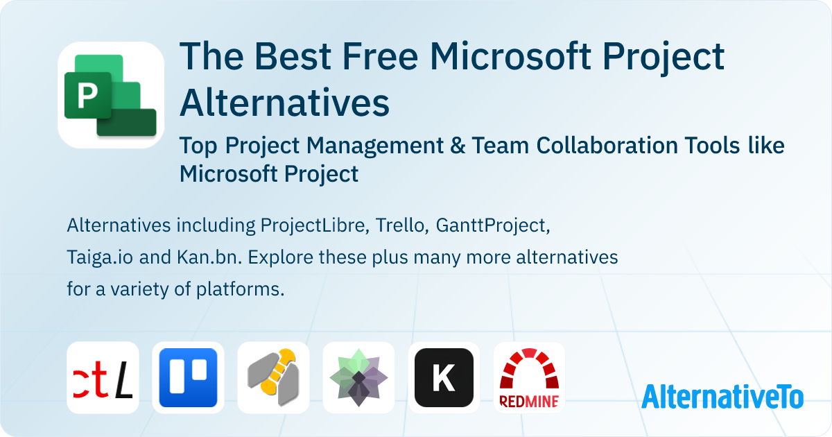 Free Microsoft Project Alternatives: Top 12 Project Management Tools ...