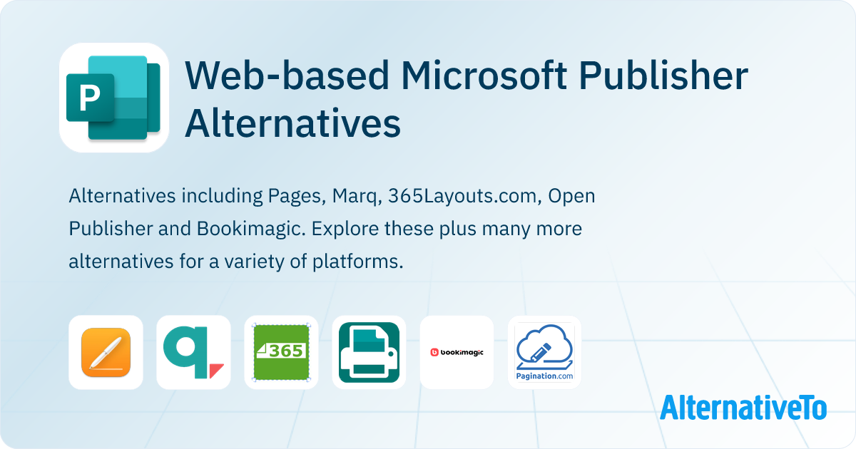 Microsoft Publisher Alternatives: Top 7 Web-based Desktop Publishers ...