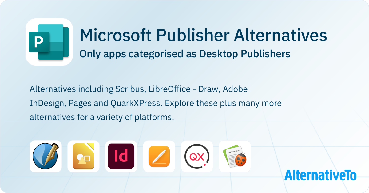 Microsoft Publisher Alternatives: Top 18 Desktop Publishers | AlternativeTo