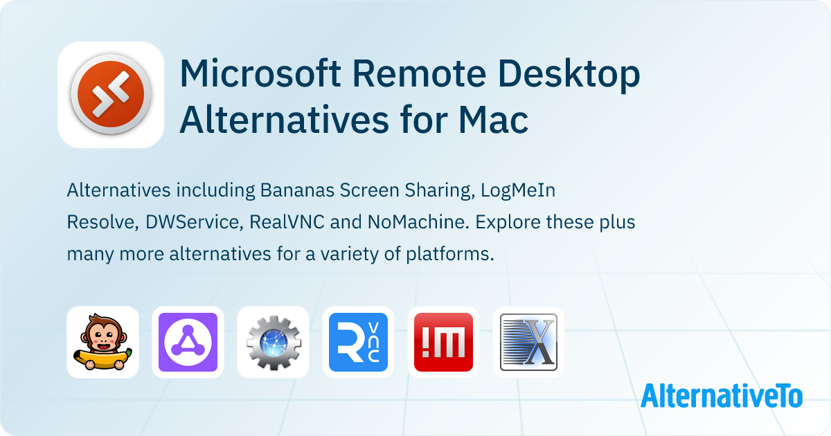 Microsoft Remote Desktop Alternatives for Mac: Top 12 Remote Desktop ...