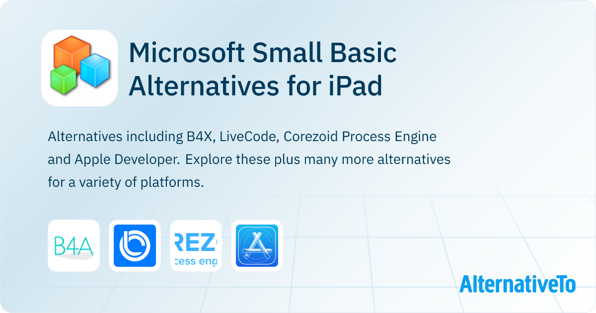Microsoft Small Basic Alternatives for iPad | AlternativeTo