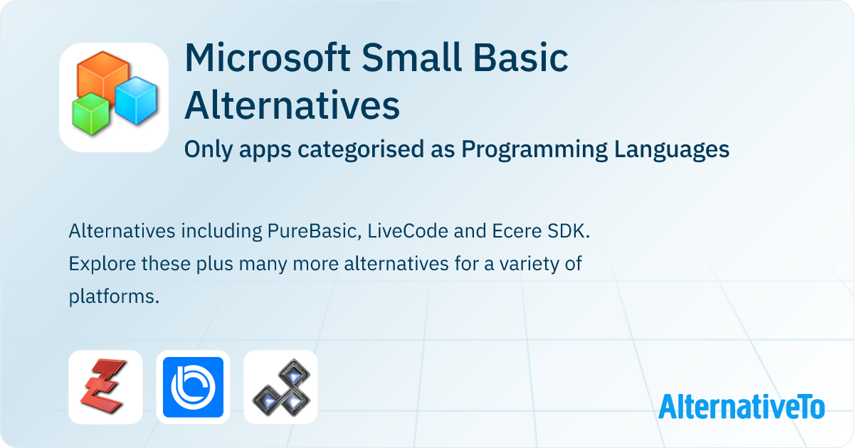 Microsoft Small Basic Alternatives: Top 3 Programming Languages ...
