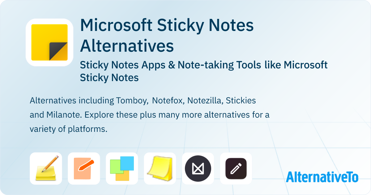 Microsoft Sticky Notes Alternatives: Top 12 Sticky Notes Apps ...