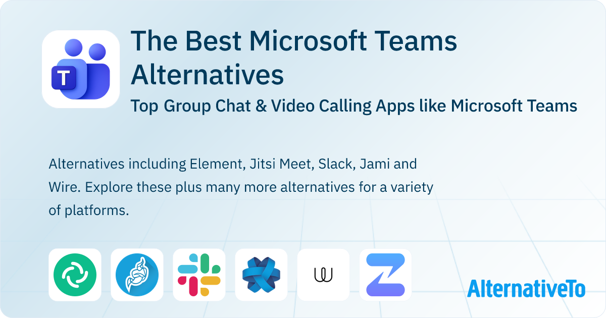 Best Microsoft Teams Alternatives: Top Group Chat Apps in 2026 ...