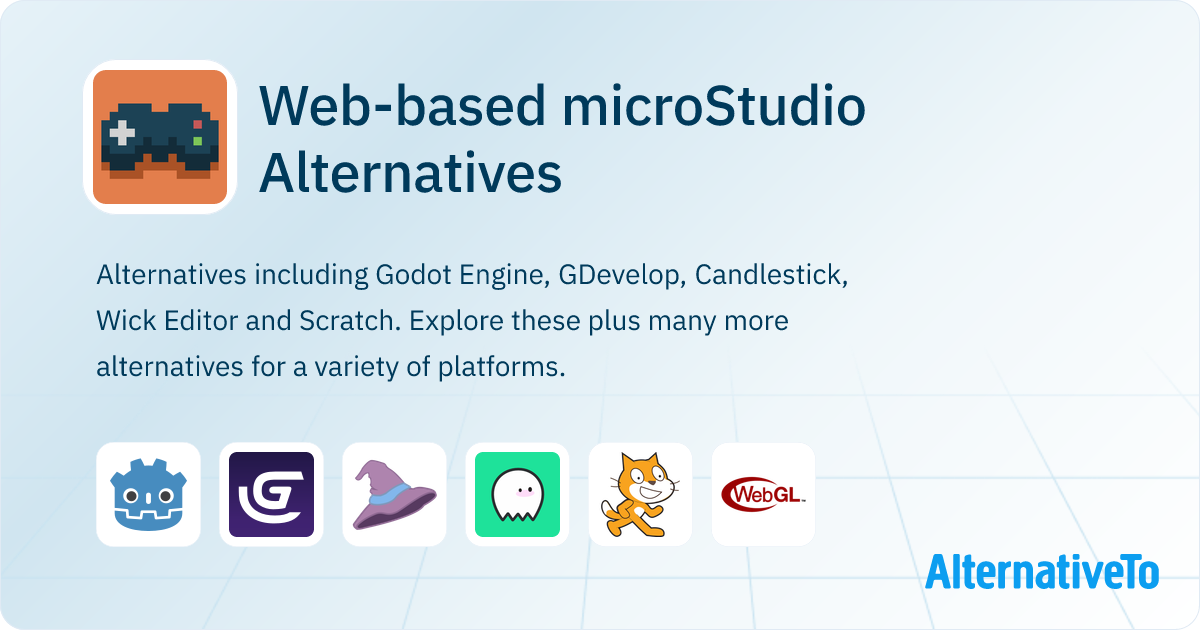 microStudio Alternatives: Top 12 Web-based Game Development Tools ...