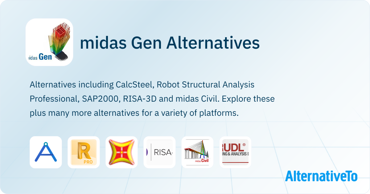 midas Gen Alternatives - Explore Similar Software | AlternativeTo