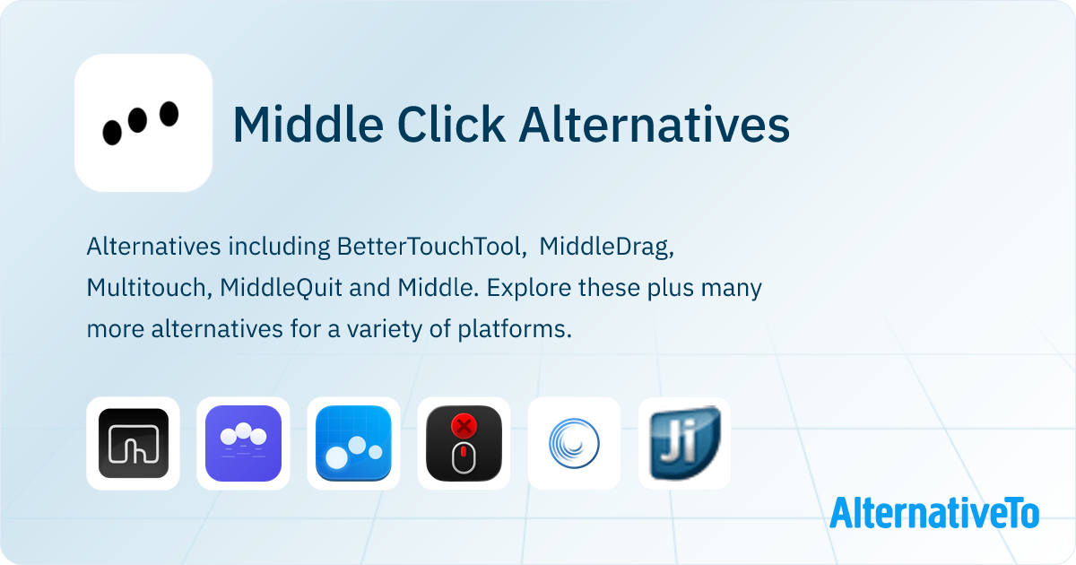 Middle Click Alternatives - Explore Similar Software | AlternativeTo