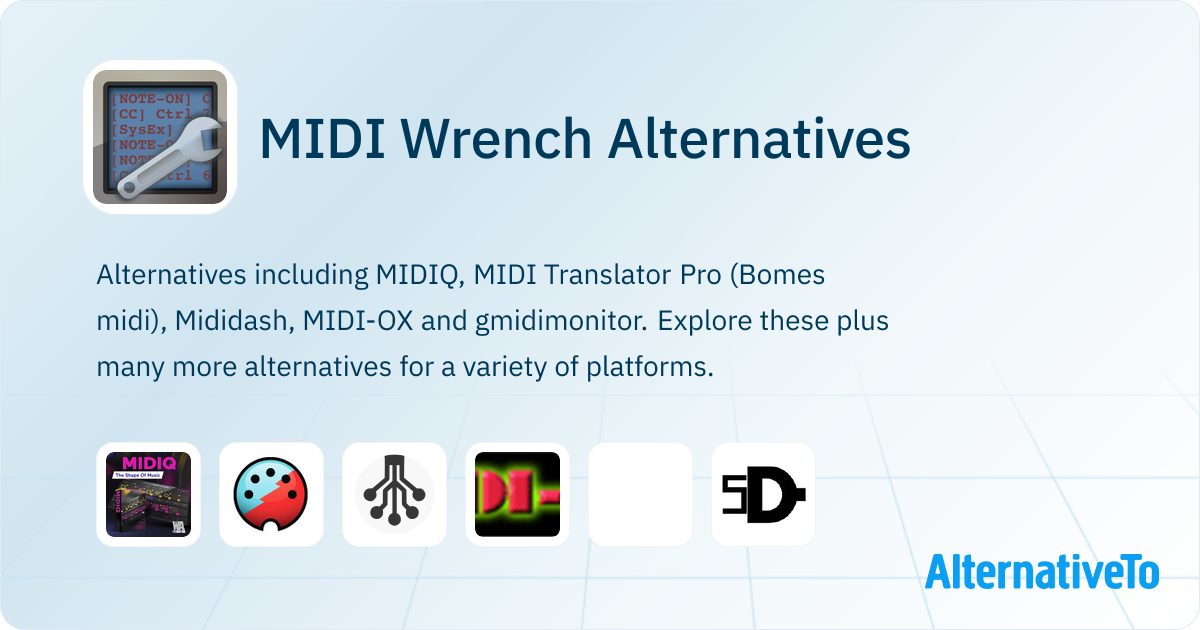 MIDI Wrench Alternatives - Explore Similar Apps | AlternativeTo