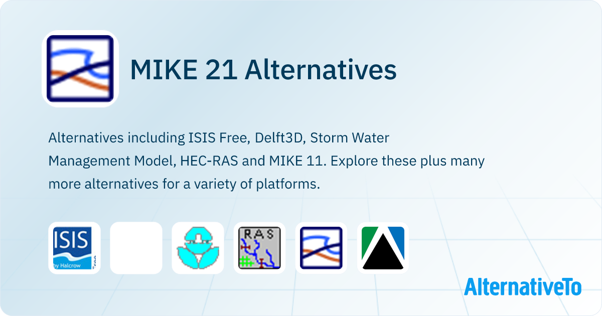 MIKE 21 Alternatives - Explore Similar Software | AlternativeTo