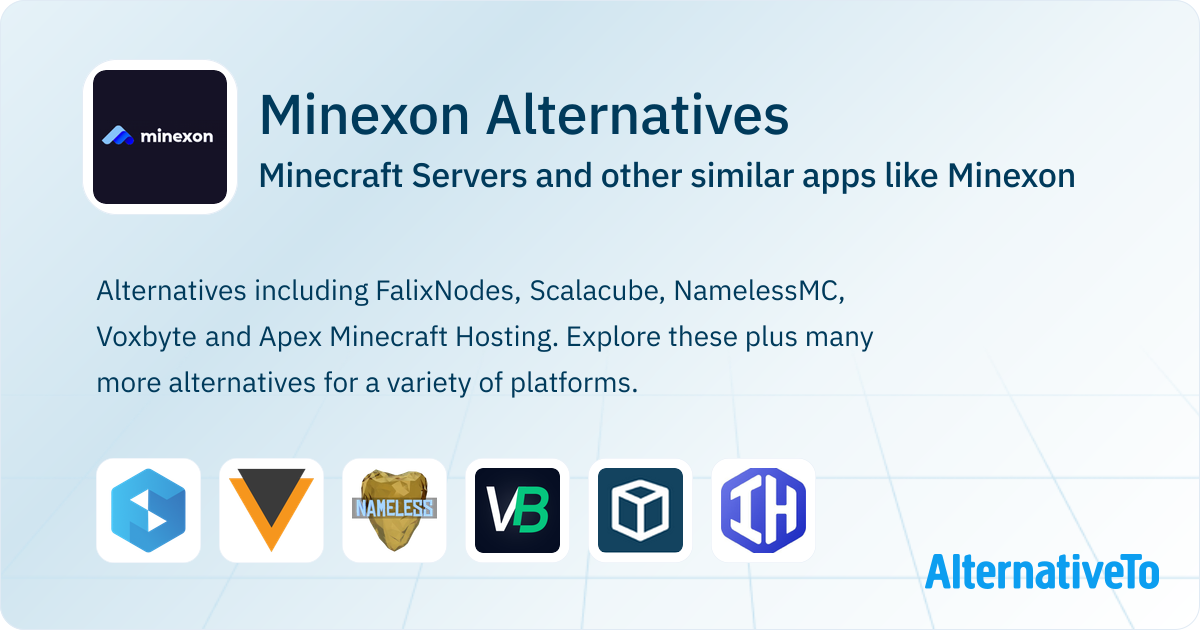 Minexon Alternatives: Top 9 Minecraft Servers & Similar Apps ...