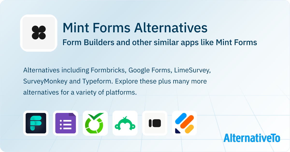 Mint Forms Alternatives: Top 11 Form Builders & Similar Websites ...