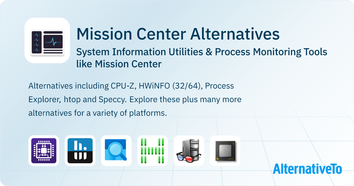 Mission Center Alternatives: Top 12 System Information Utilities ...