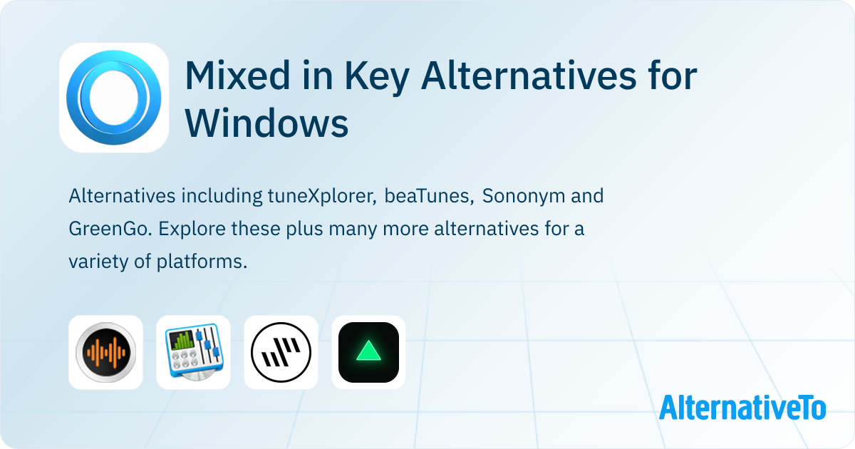 Mixed in Key Alternatives for Windows | AlternativeTo