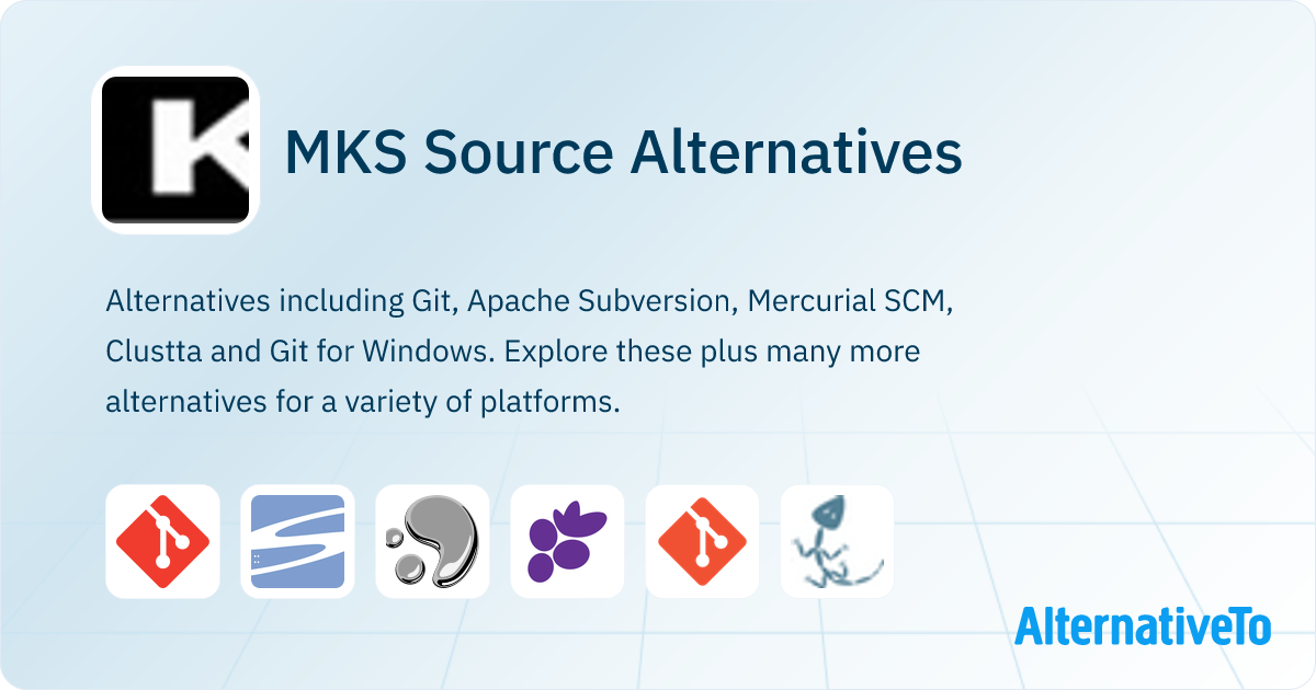 MKS Source Alternatives - Explore Similar Software | AlternativeTo