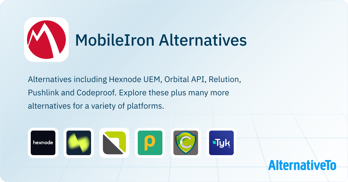 MobileIron Alternatives - Explore Similar Apps & Services | AlternativeTo