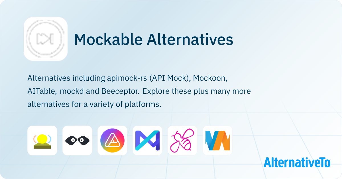Mockable Alternatives - Explore Similar Sites & Apps | AlternativeTo