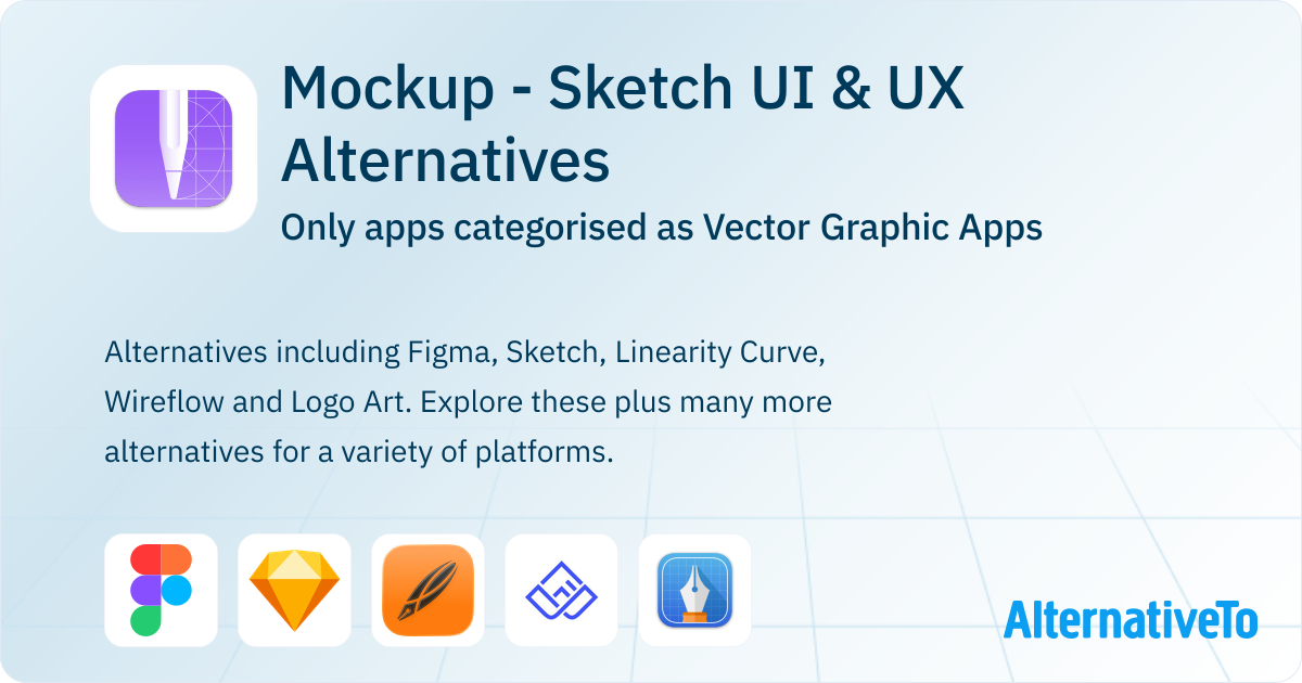 Mockup - Sketch UI & UX Alternatives: Top 5 Vector Graphic Apps ...