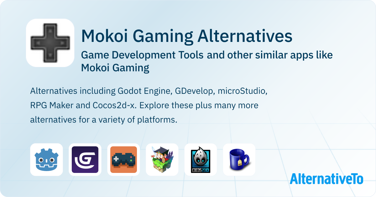 Mokoi Gaming Alternatives: Top 12 Game Development Tools & Similar Apps ...