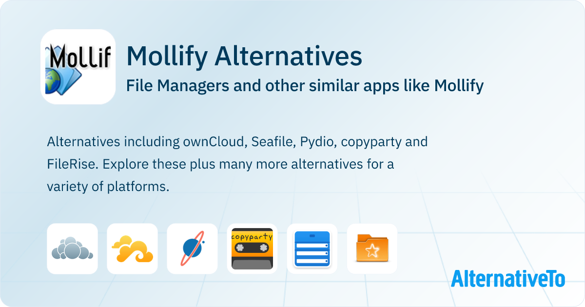 Mollify Alternatives: Top 17 File Managers & Similar Apps | AlternativeTo