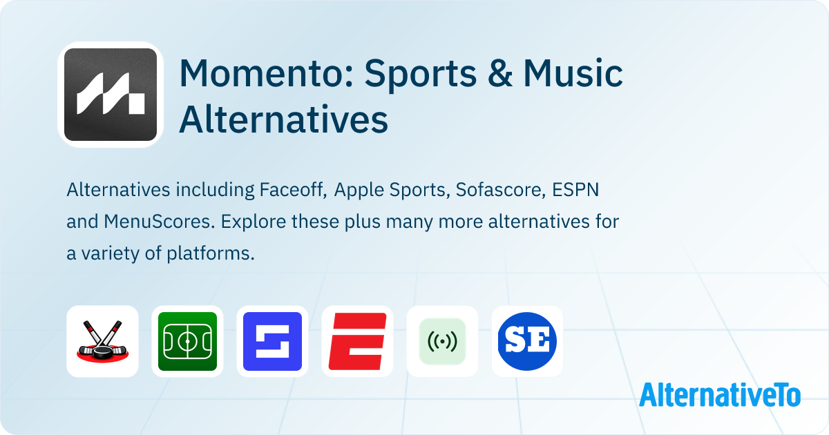 Momento: Sports & Music Alternatives - Explore Similar Apps | AlternativeTo