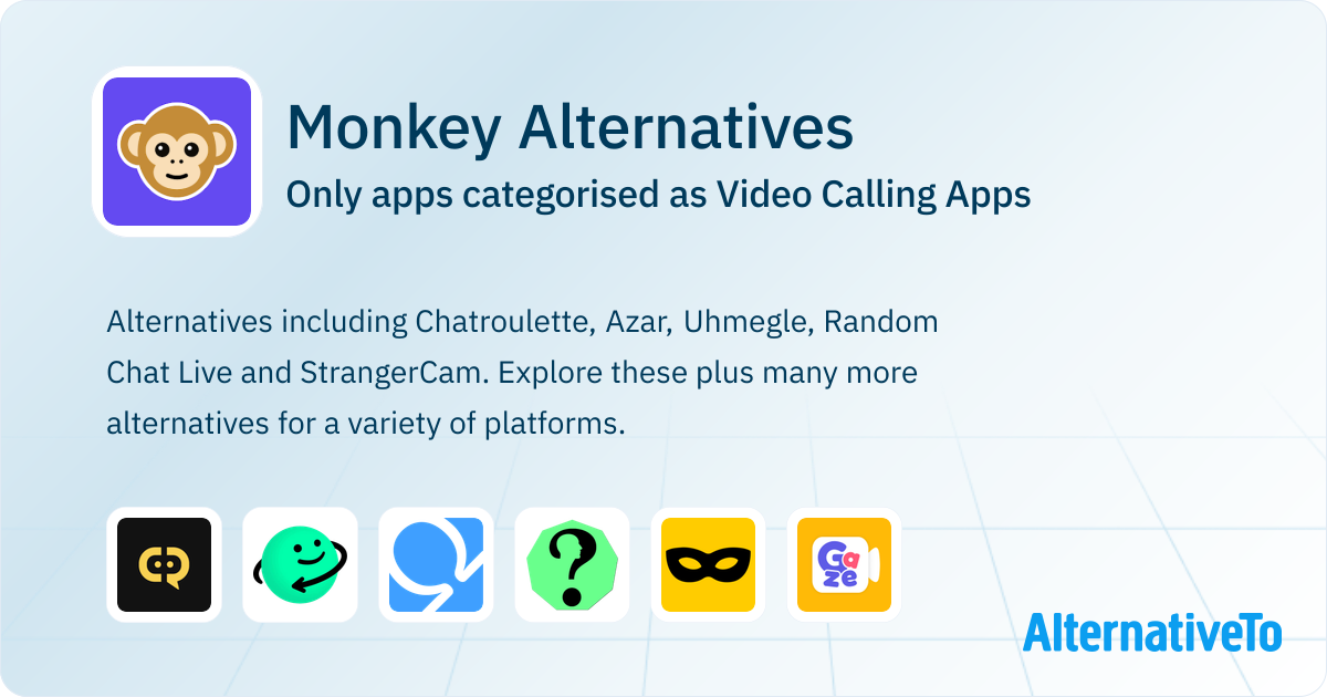 Monkey Alternatives: Top 9 Video Calling Apps | AlternativeTo