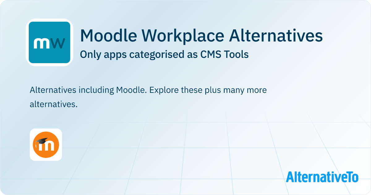 Moodle Workplace Alternatives: Top 1 CMS Tools | AlternativeTo
