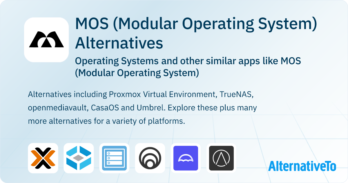 MOS (Modular Operating System) Alternatives: Top 14 Operating Systems ...