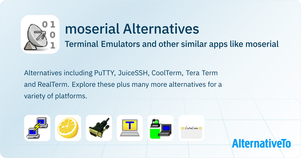 moserial Alternatives: Top 19 Terminal Emulators & Similar Apps ...