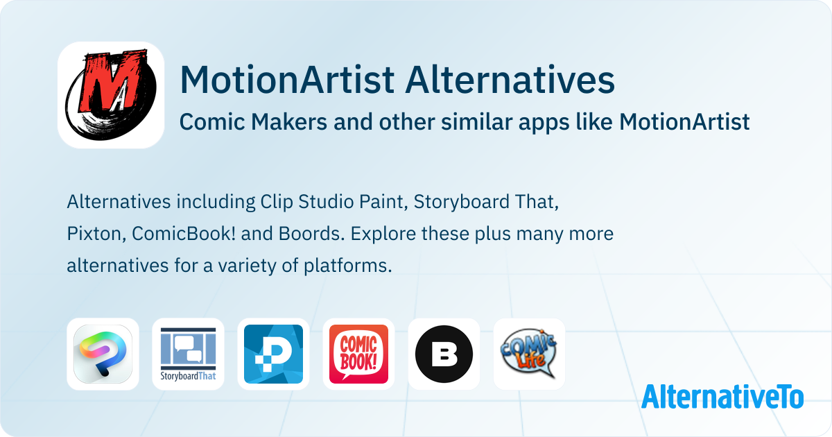 MotionArtist Alternatives: Top 16 Comic Makers & Similar Apps ...