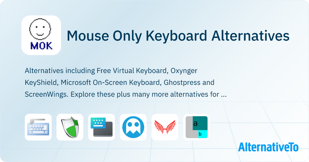 Mouse Only Keyboard Alternatives - Explore Similar Software | AlternativeTo