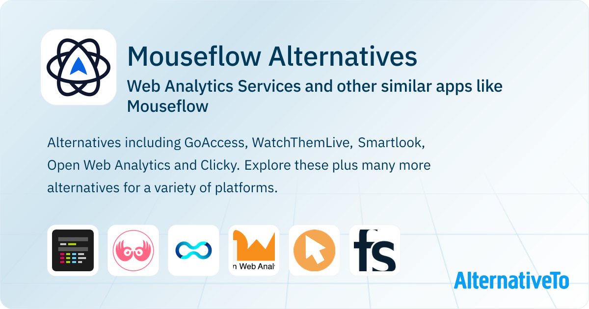Mouseflow Alternatives: Top 12 Web Analytics Services & Similar ...