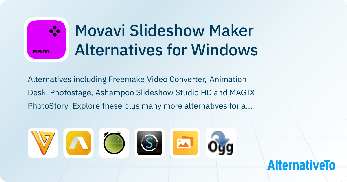 Movavi Slideshow Maker Alternatives for Windows: Top 12 Slideshow ...