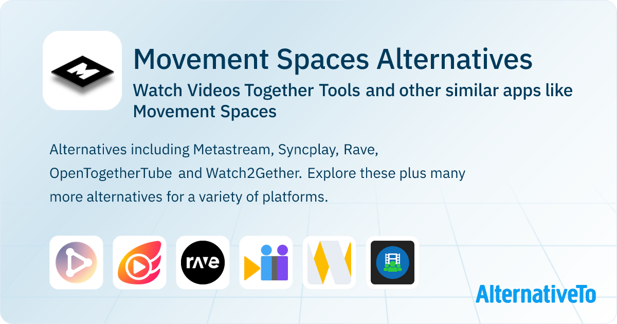 Movement Spaces Alternatives: Top 12 Watch Videos Together Tools ...