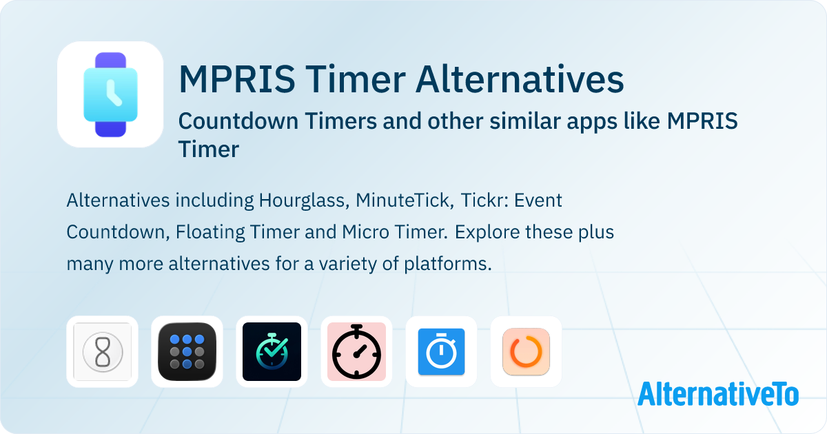 MPRIS Timer Alternatives: Top 12 Countdown Timers & Similar Apps ...